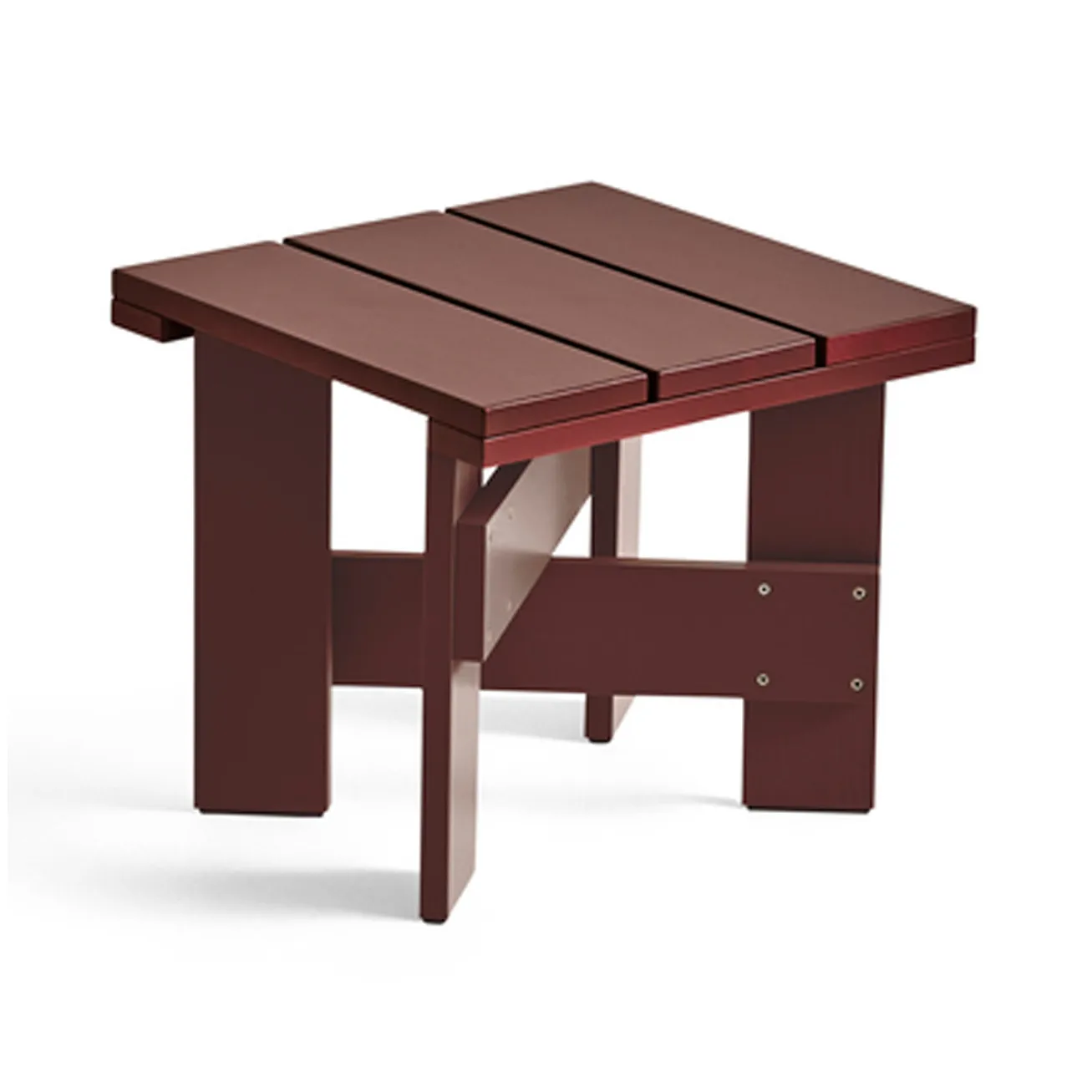 Köp Crate Low Table bord 45x45x40 cm lackad furu från HAY | Svenssons.se