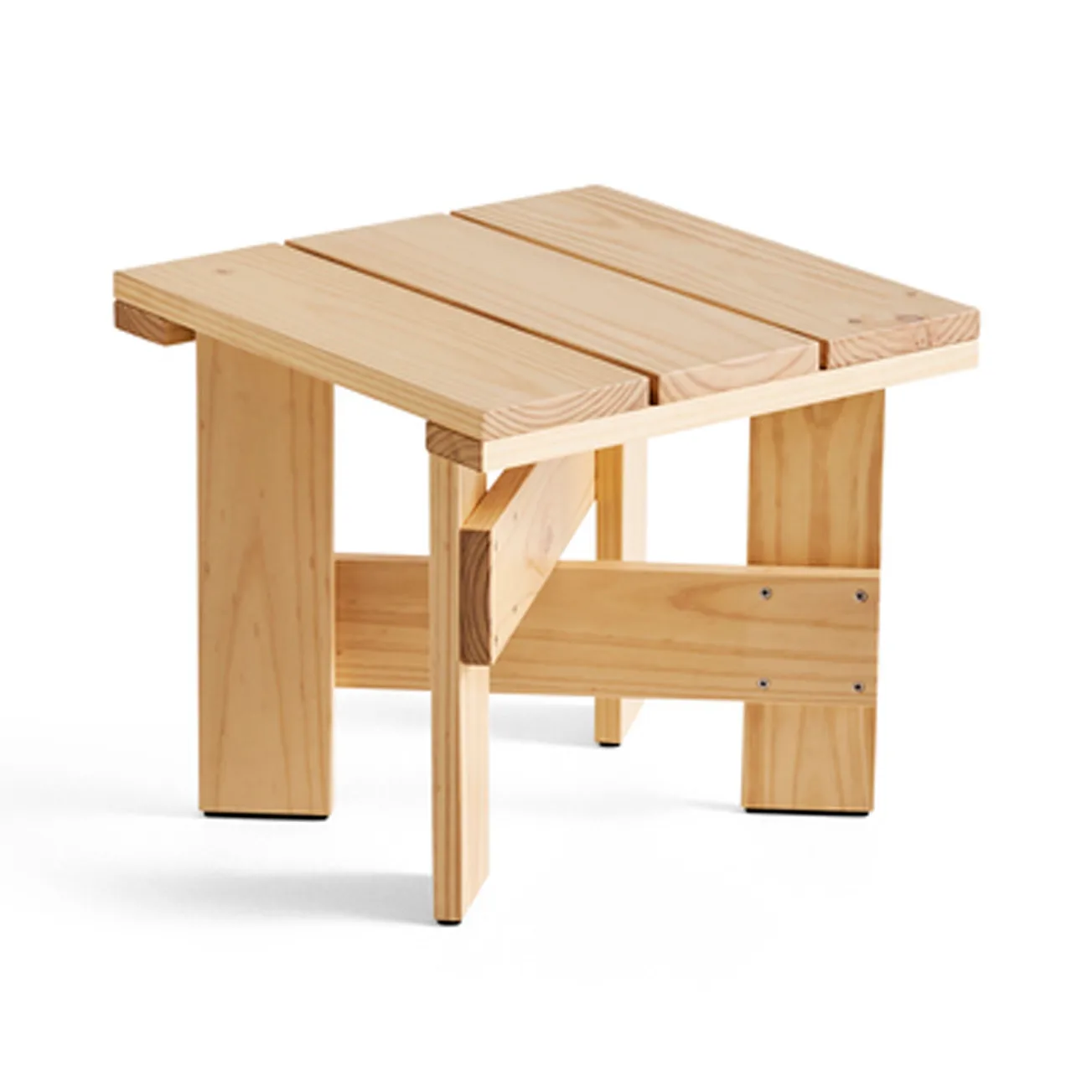 Köp Crate Low Table bord 45x45x40 cm lackad furu från HAY | Svenssons.se