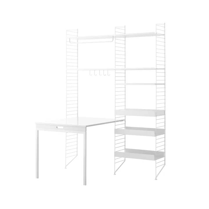 Köp Stringhylla kök vit - kombination B från String Furniture ...