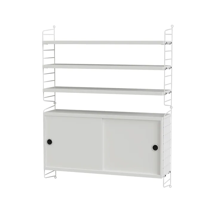 Köp Stringhylla vardagsrum vit - Kombination I från String Furniture ...