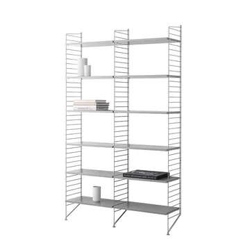 Köp String bokhylla kombination A - grå från String | Svenssons.se