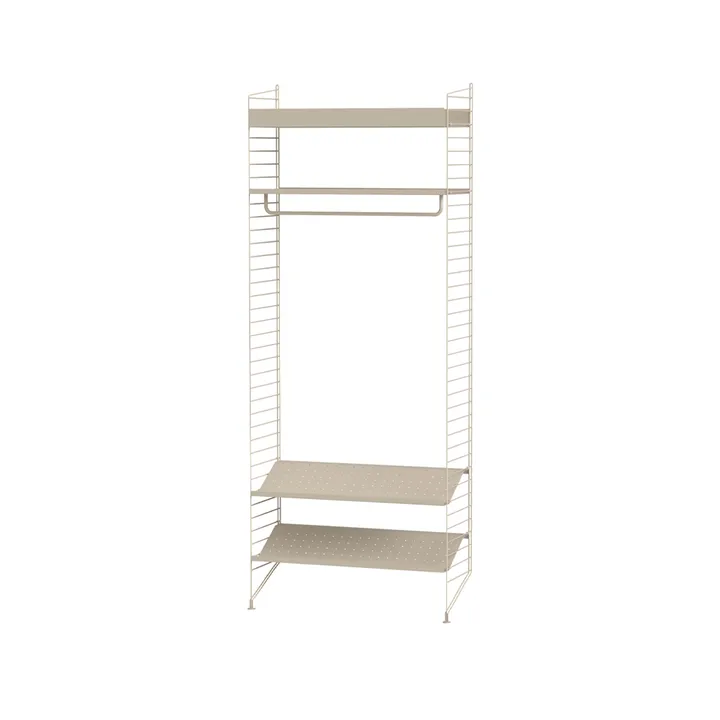 Köp Stringhylla hall beige - Kombination L från String | Svenssons.se