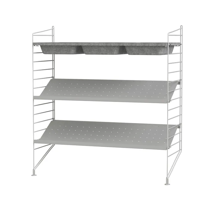 Köp Stringhylla hall grå - Kombination C från String | Svenssons.se