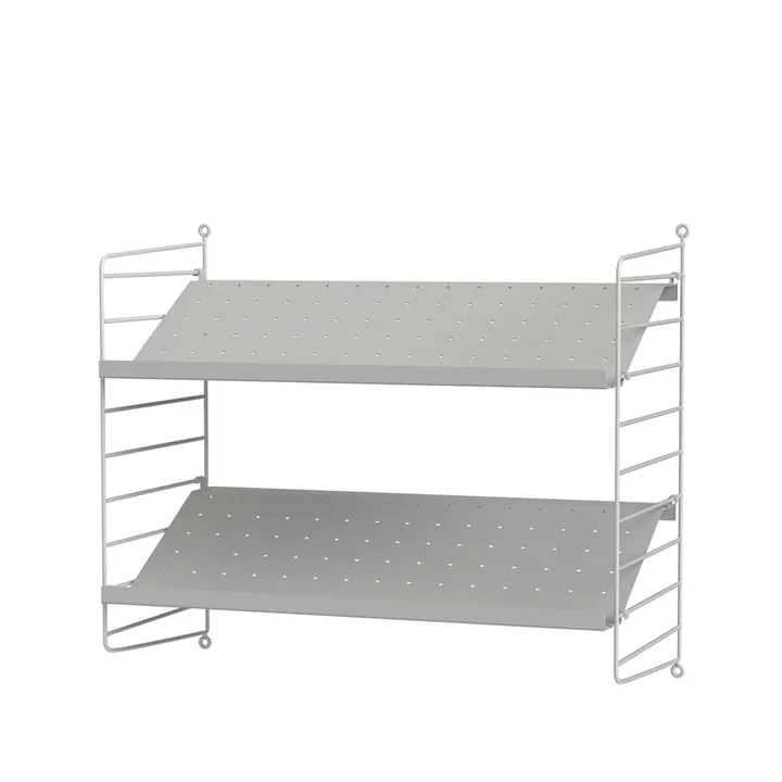 Köp Stringhylla hall grå - Kombination F från String | Svenssons.se