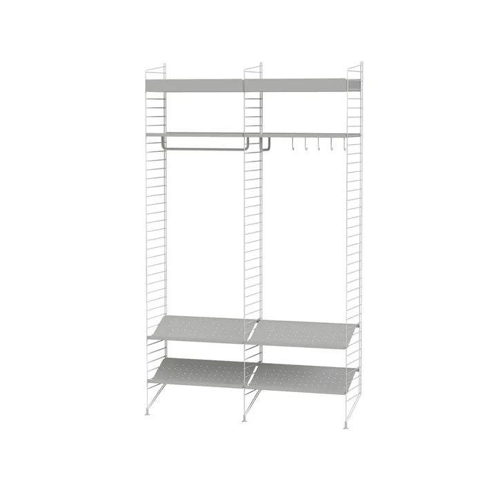 Köp Stringhylla hall grå - Kombination K från String | Svenssons.se