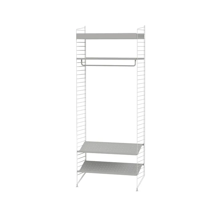 Köp Stringhylla hall grå - Kombination L från String | Svenssons.se