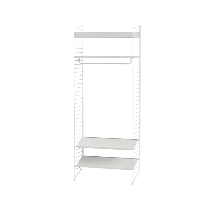 Köp Stringhylla hall vit - Kombination L från String | Svenssons.se