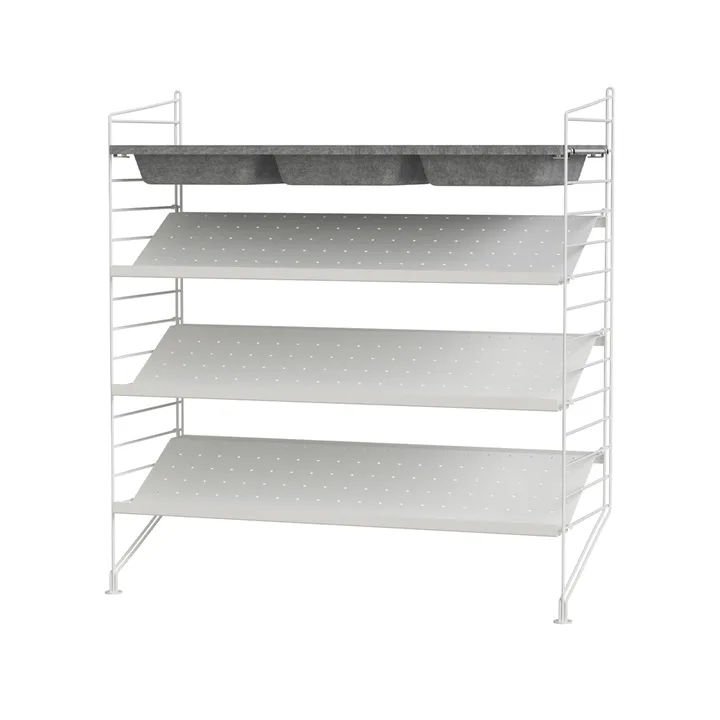 Köp Stringhylla hall vit - Kombination O från String | Svenssons.se