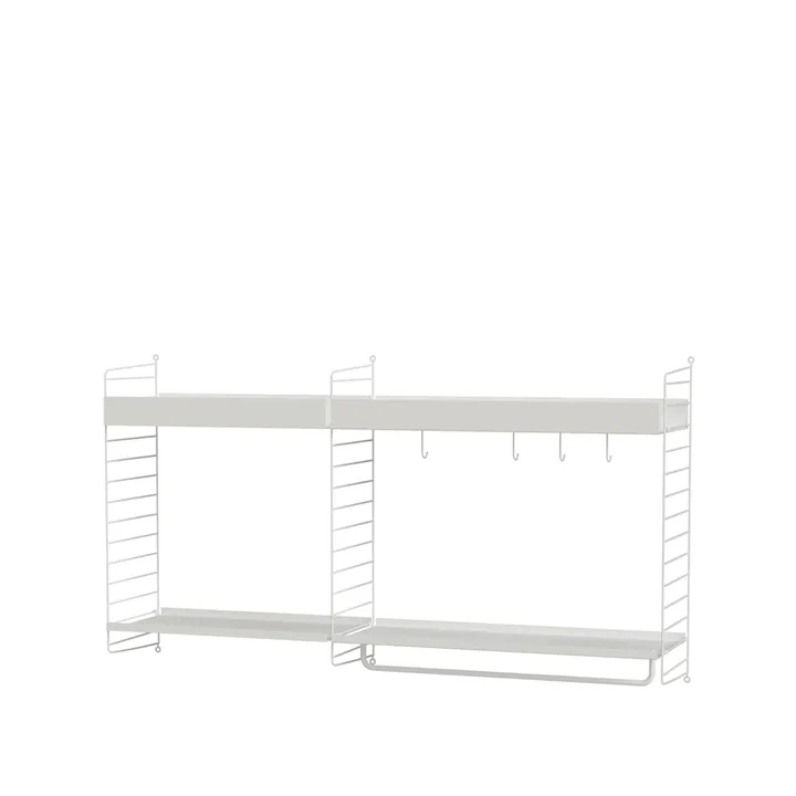 Köp Stringhylla kök vit - Kombination A från String | Svenssons.se