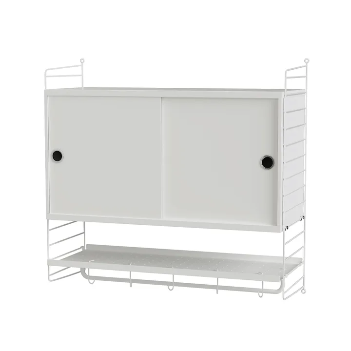 Köp Stringhylla sovrum vit - Kombination F från String | Svenssons.se